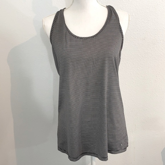 Danskin | Tops | Danskin Stripped Racer Back Gym Tank Top | Poshmark